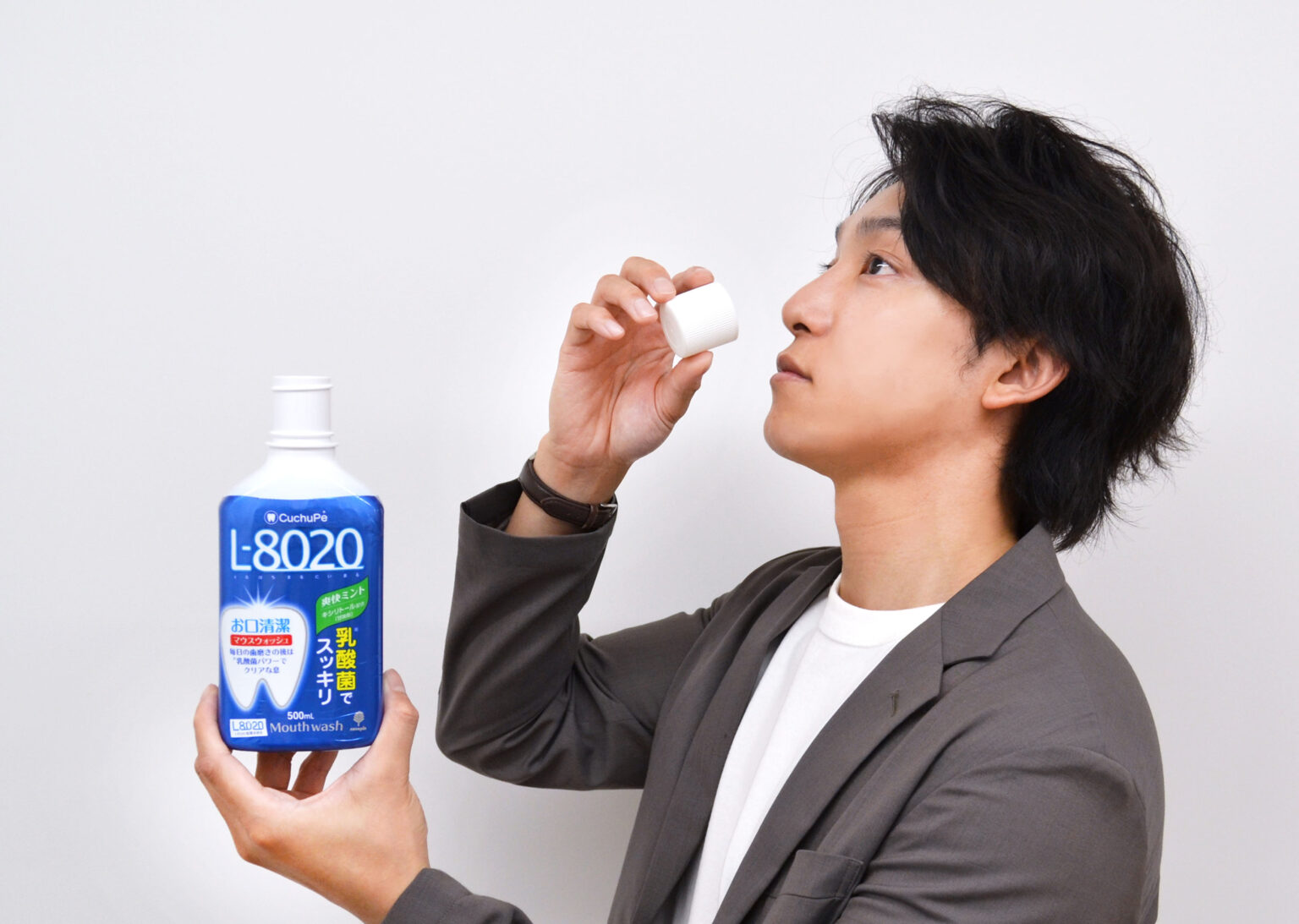 L8020乳酸菌を配合した世界初の洗口液「クチュッペL-8020マウスウォッシュ」発売から10年。人気1位は爽快ミントの青ボトル、2位は携帯に便利なスティック22本入、3位はポーション22個入 ...